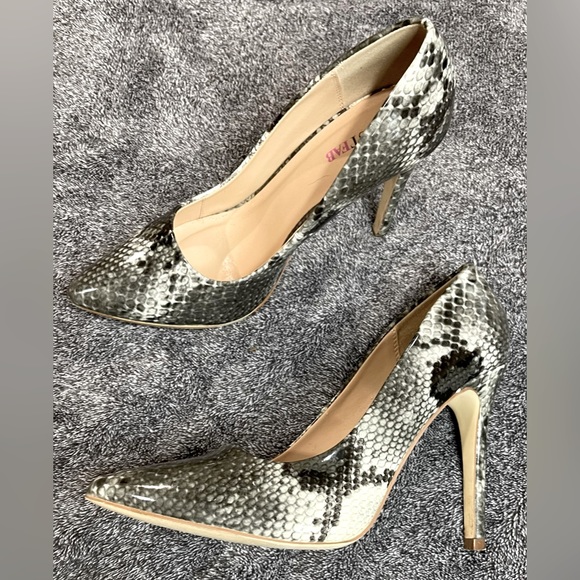 Shoes | Snake Skin High Heels | Poshmark